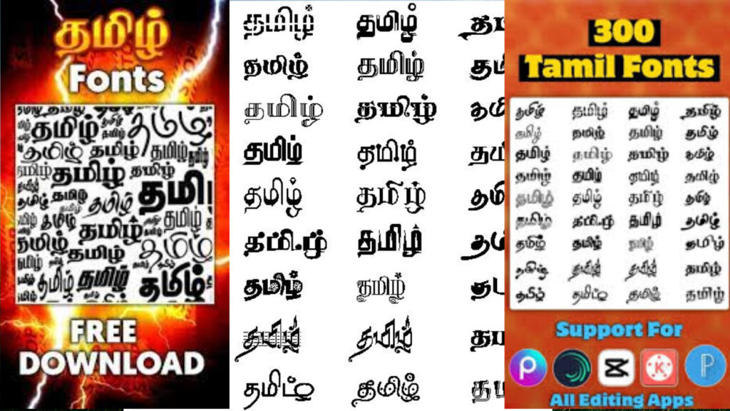 Best Stylist Tamil Fonts | DonglyTech.in